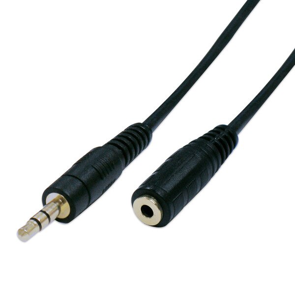 2mtr 3.5mm Stereo Male to 3.5mm Stereo Female Ext. Cable
