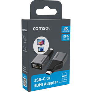 USB-C Male to 4K HDMI Female Mini Adapter